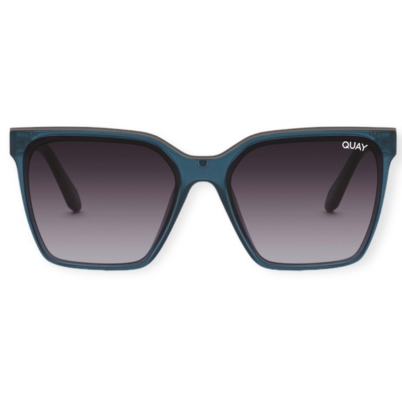 Quay Australia | Accessories | Quay Level Up Sunglasses Blue Frame Grey ...
